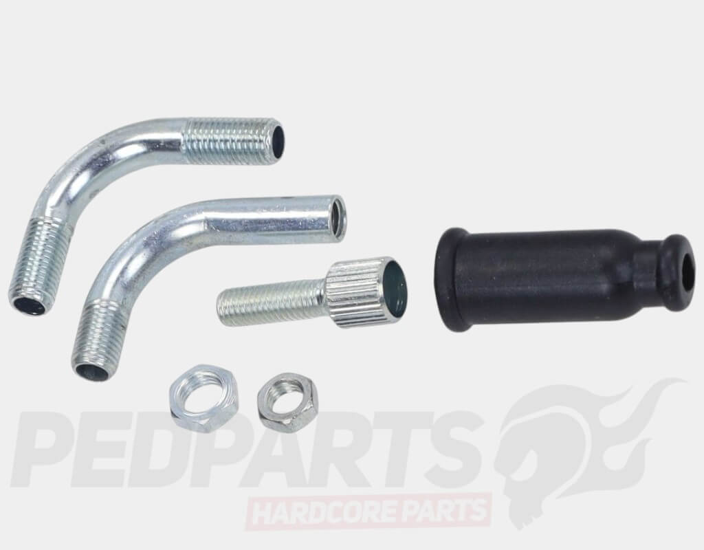 Carb Throttle Cable Adaptor Elbow- Malossi | Pedparts UK