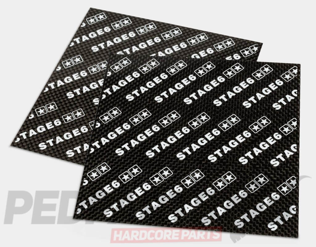 Stage6 Carbon Reed Petal Sheets- 0.35mm | Pedparts UK