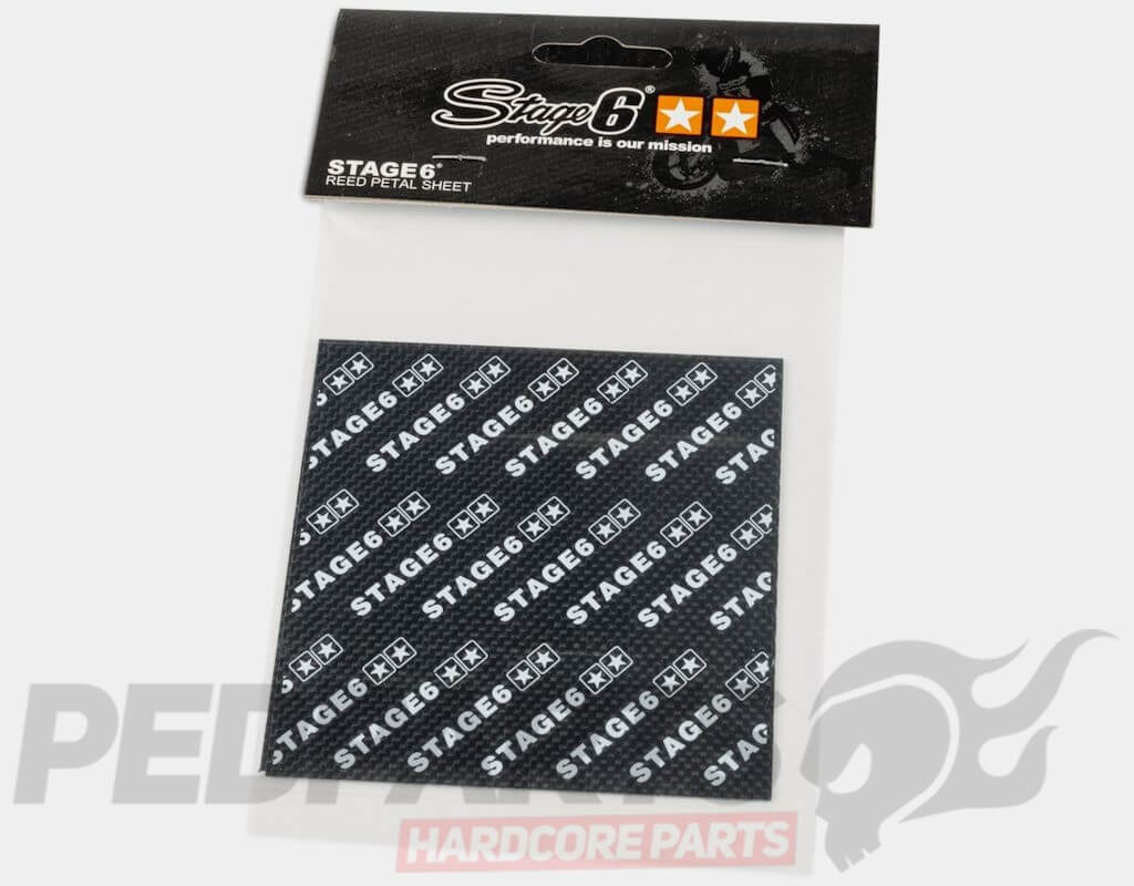 Stage6 Carbon Reed Petal Sheets- 0.35mm | Pedparts UK