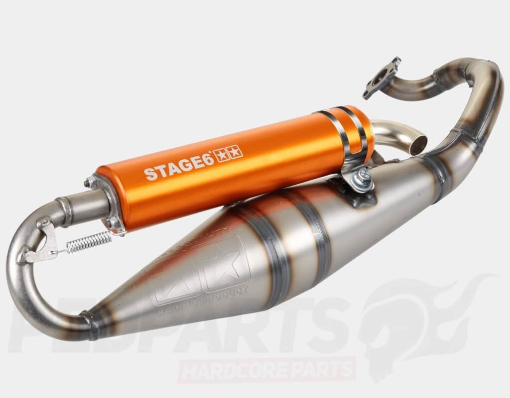 Stage6 PRO Replica MKII Exhaust- Peugeot Speedfight 3/4 | Pedparts UK