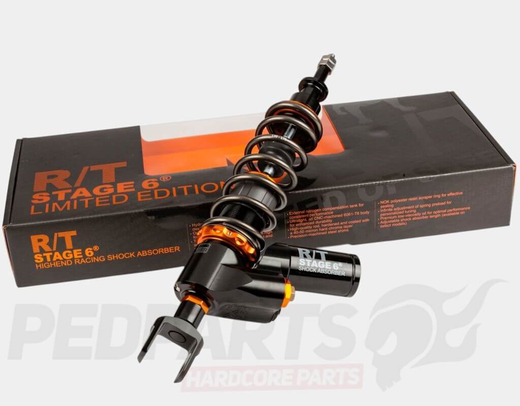 Stage6 R/T Limited Edition Rear Shock- Piaggio/ Gilera | Pedparts UK
