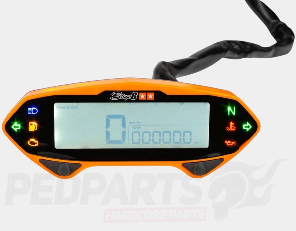 Stage6 Racing Speedometer | Pedparts UK