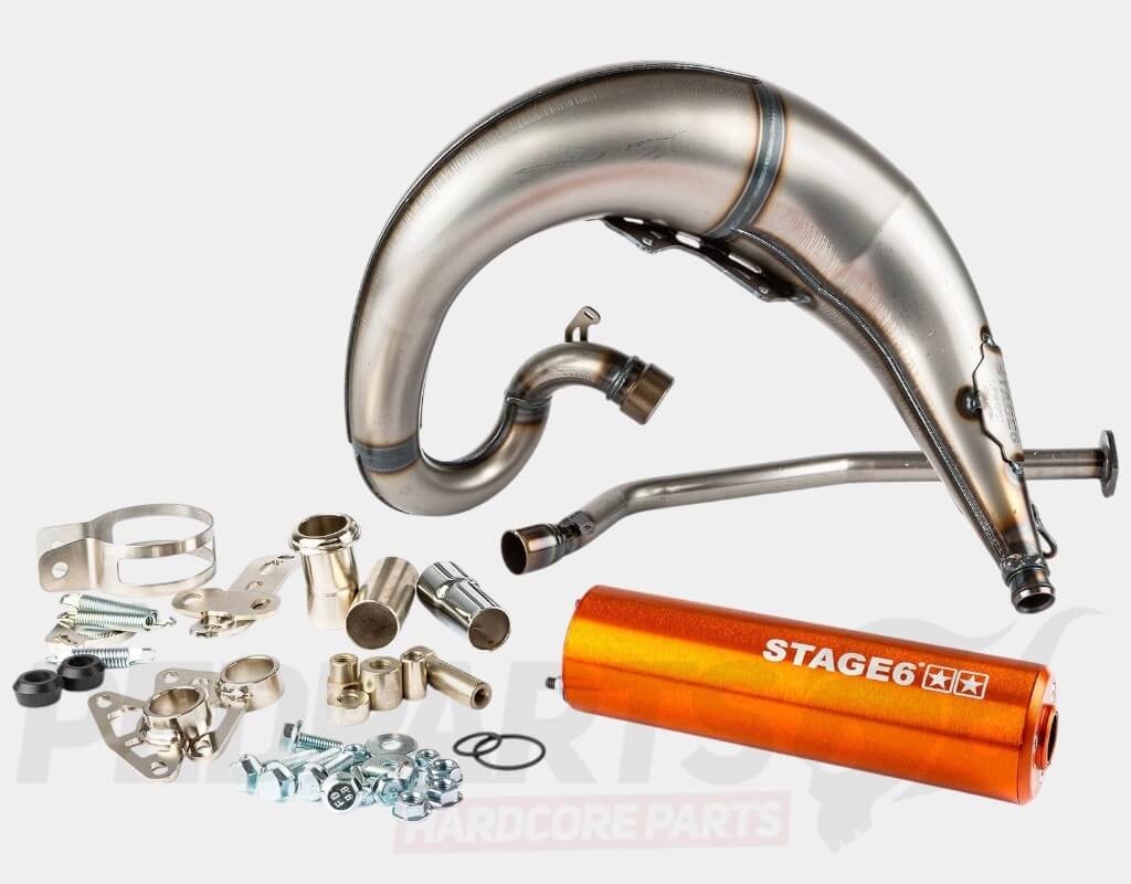Stage6 Streetrace Exhaust- Derbi Senda | Pedparts UK