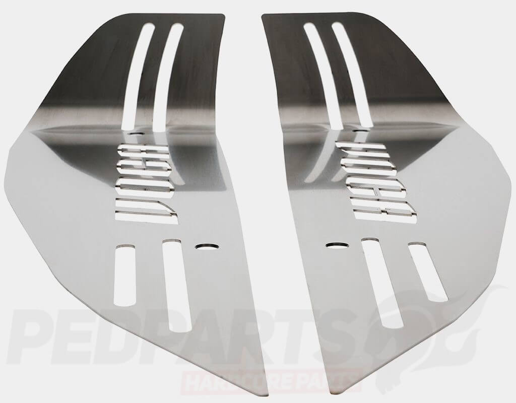 Yamaha Aerox- VOCA Laser Cut Foot Plates | Pedparts UK