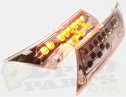 Piaggio Zip Rear LED Indicators (Clear Lexus Style) | Pedparts UK